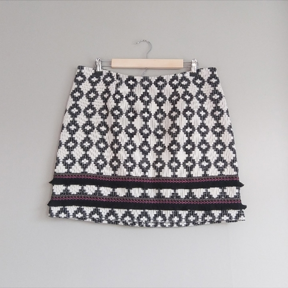 Merona | Skirts | Merona Patterned Skirt | Poshmark